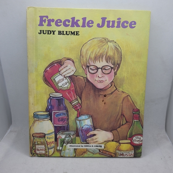 weekly reader | Other | Freckle Juice By Judy Blume Hardcover Weekly ...